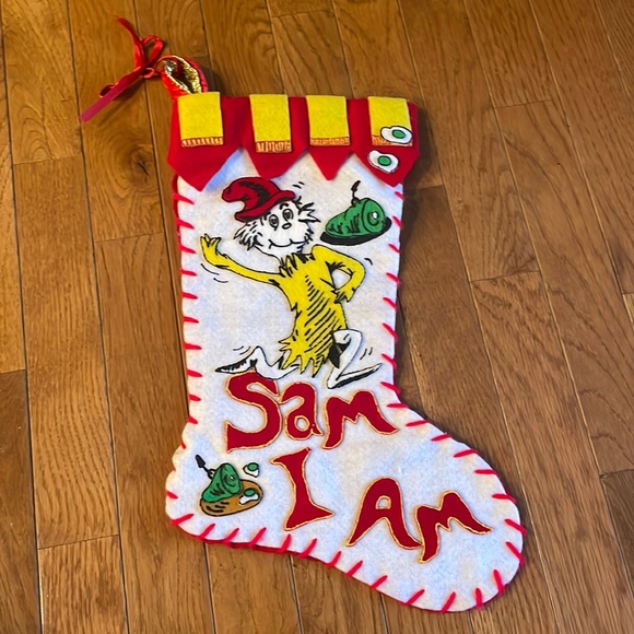 Holiday | Dr Seuss Handmade 1996 Sam I Am Stocking | Poshmark